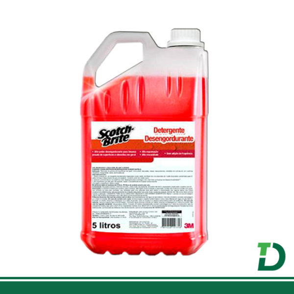 Detergente Desengordurante 3M para Limpeza Profissional 5Lts – TD ...