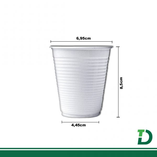Copo Descartável Altacoppo 200ml Branco – TD Produtos de limpeza e descartáveis
